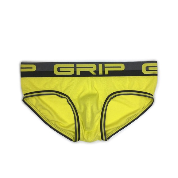 C-In2 | Underwear & Socks | Cin2 Grip Mesh Low Rise Brief Psycho Yellow ...